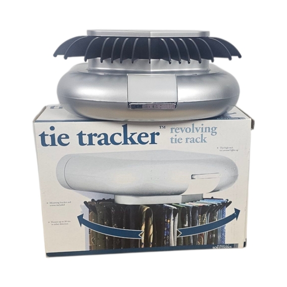Storage & Organization | Tie Tracker Revolving Tie Rack Organizer ...